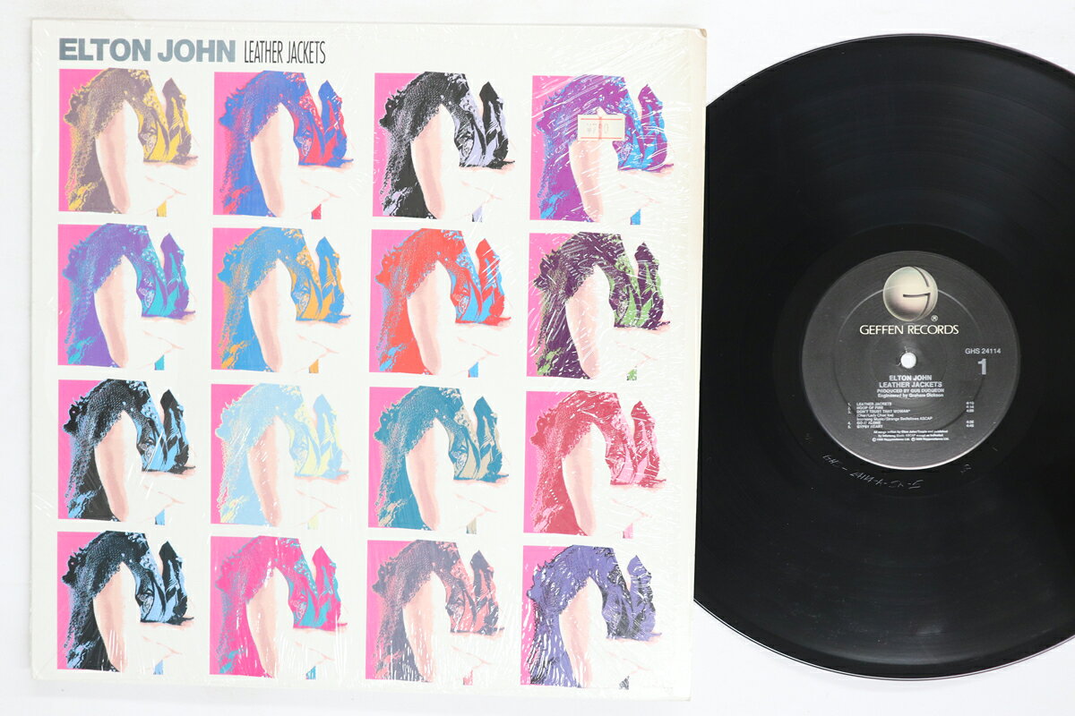 ・アーティスト Elton John ・タイトル Leather Jackets ・レーベル・型番 GEFFEN GHS24114 ・フォーマット LPレコード ・コンディション(盤) 良い (VG+) ・コンディション(ジャケット) 良い...