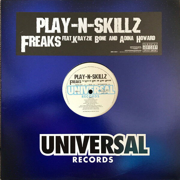・アーティスト Play-n-skillz, Krayzie Bone & Adina Howard ・タイトル Freaks ・レーベル・型番 UNIVERSAL UNIR21290 ・フォーマット 12インチレコード ・コンディション(...