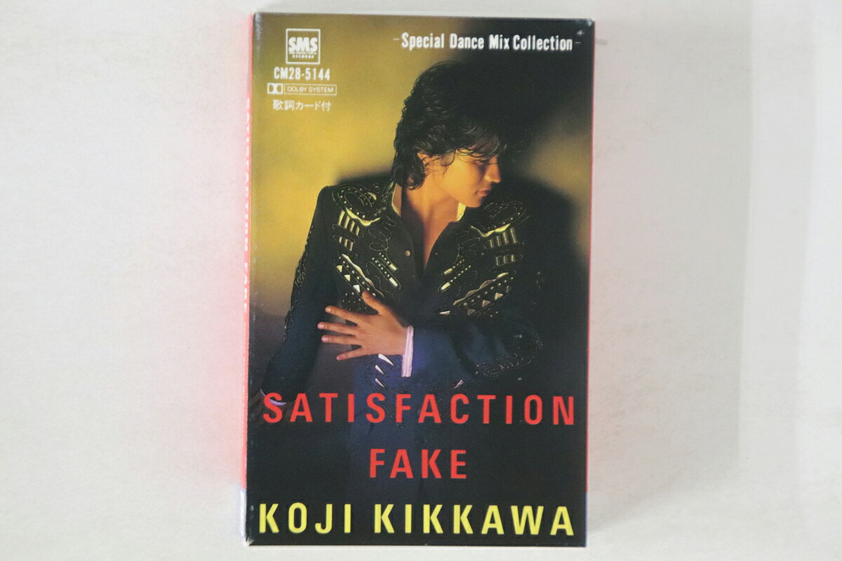 ・アーティスト 吉川晃司 ・タイトル Satisfaction Fake ・レーベル・型番 SMS CM285144 ・フォーマット カセットテープ ・コンディション(盤) 良い (VG+) ・コンディション(ジャケット) 良い (VG+)...