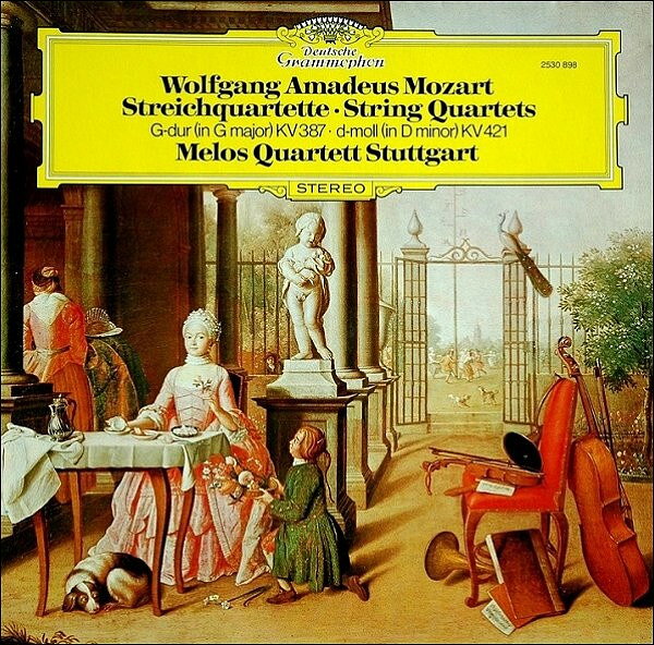 ・アーティスト Wolfgang Amadeus Mozart - Melos Quartett Stuttgart ・タイトル Streichquartette / String Quartets: G-dur (In G Major) ...