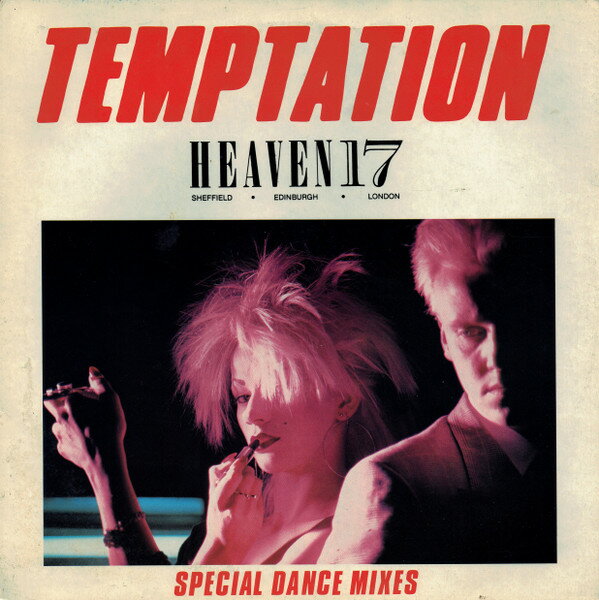 ・アーティスト Heaven 17 ・タイトル Temptation (Special Dance Mixes) ・レーベル・型番 Virgin VS570 ・フォーマット 7インチレコード ・コンディション(盤) 良い (VG+) ・コン...