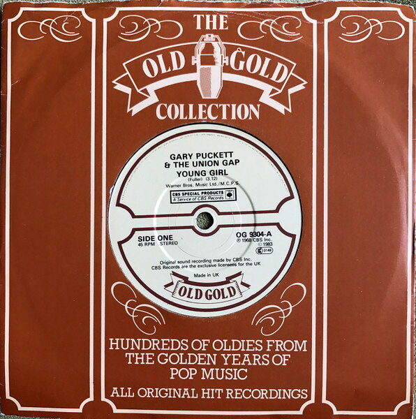 ・アーティスト Gary Puckett & The Union Gap ・タイトル Young Girl / Lady Willpower ・レーベル・型番 Old Gold OG9304 ・フォーマット 7インチレコード ・コンディショ...