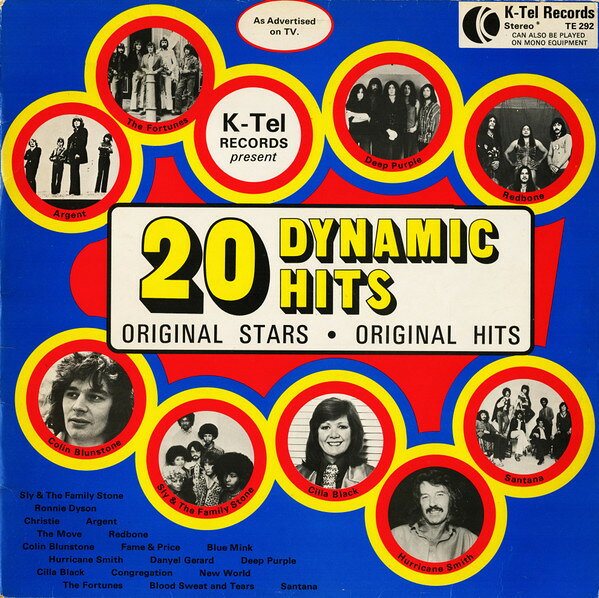 ・アーティスト Various ・タイトル 20 Dynamic Hits ・レーベル・型番 K-Tel WSR972 ・フォーマット LPレコード ・コンディション(盤) 良い (VG+) ・コンディション(ジャケット) 良い (VG+)...