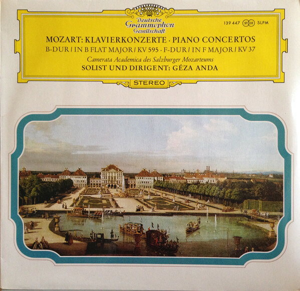 ・アーティスト Wolfgang Amadeus Mozart - Camerata Academica Salzburg ? G?za Anda ・タイトル Klavierkonzerte (B-dur KV 595 ? F-dur KV...