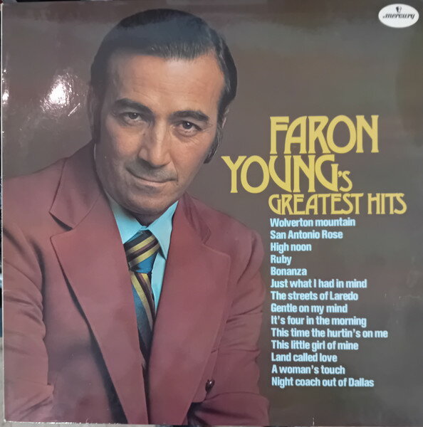 ・アーティスト Faron Young ・タイトル Faron Young's Greatest Hits ・レーベル・型番 Mercury 6338518 ・フォーマット LPレコード ・コンディション(盤) 非常に良い(EX) ・コンデ...