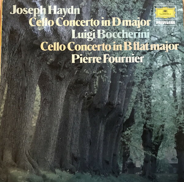 ・アーティスト Joseph Haydn / Luigi Boccherini - Pierre Fournier ・タイトル Cello Concerto in D major / Cello Concerto in B flat maj...