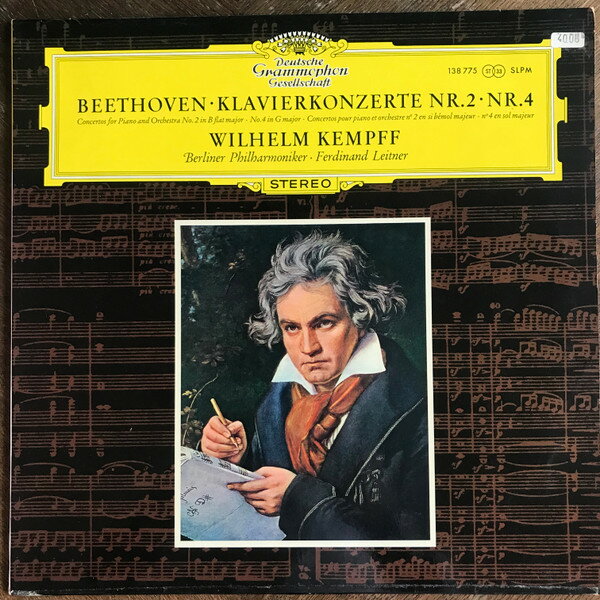 ・アーティスト Ludwig van Beethoven / Wilhelm Kempff ? Berliner Philharmoniker ? Dirigent: Ferdinand Leitner ・タイトル Klavierkonze...
