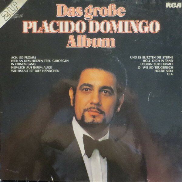 ・アーティスト Placido Domingo ・タイトル Das Grose Placido Domingo Album ・レーベル・型番 RCA PRL290741 ・フォーマット LPレコード ・コンディション(盤) 非常に良い(EX...