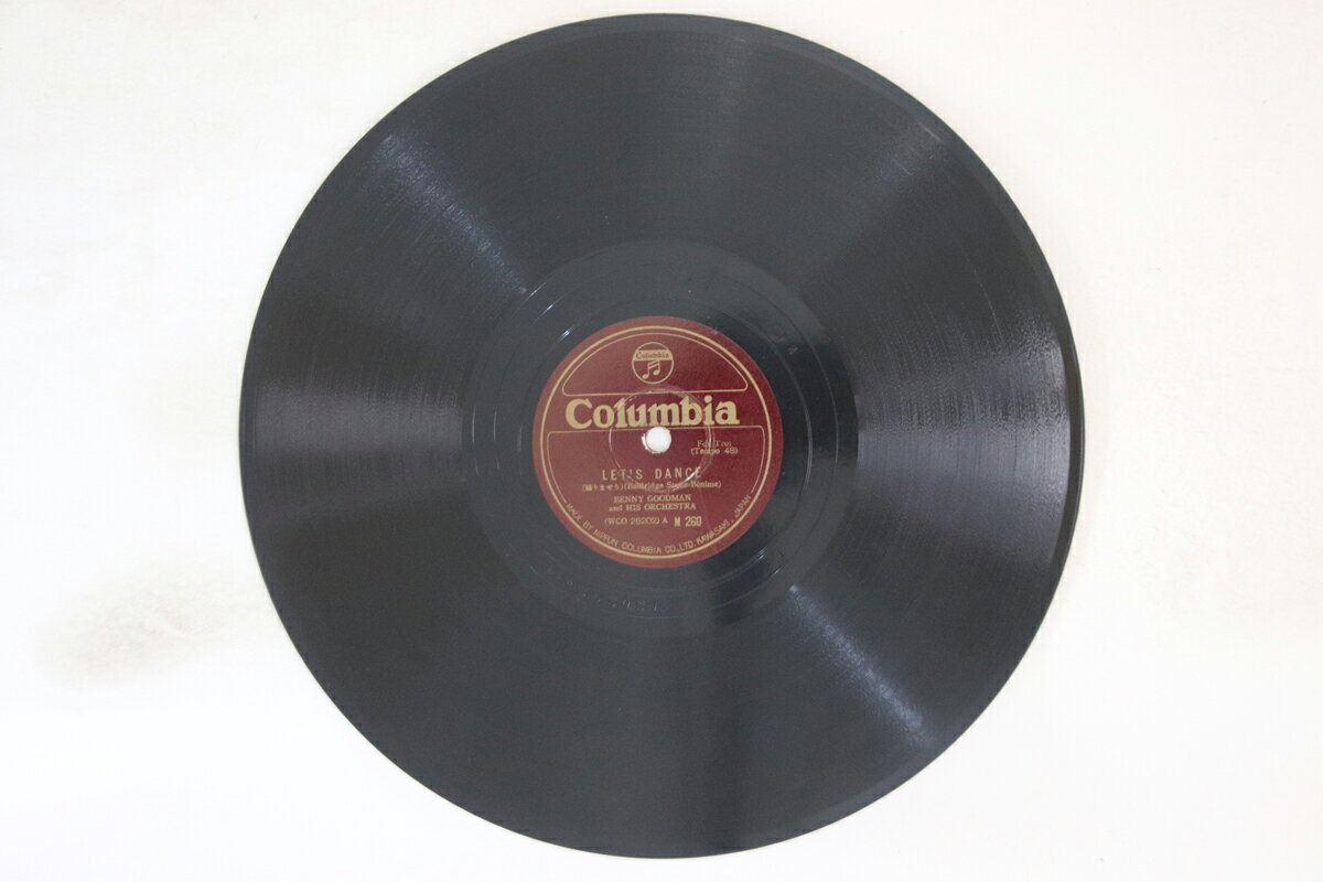 ・アーティスト Benny Goodman ・タイトル Let's Dance / Honeysuckle Rose ・レーベル・型番 COLUMBIA M260 ・フォーマット 78回転SP盤レコード ・コンディション(盤) 可 (VG)...