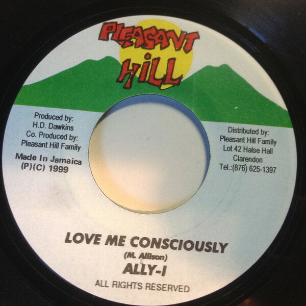 ・アーティスト Allyi ・タイトル Love Me Consciously ・レーベル・型番 Pleasant Hill NONE ・フォーマット 7インチレコード ・コンディション(盤) 良い (VG+) ・コンディション(ジャケット...