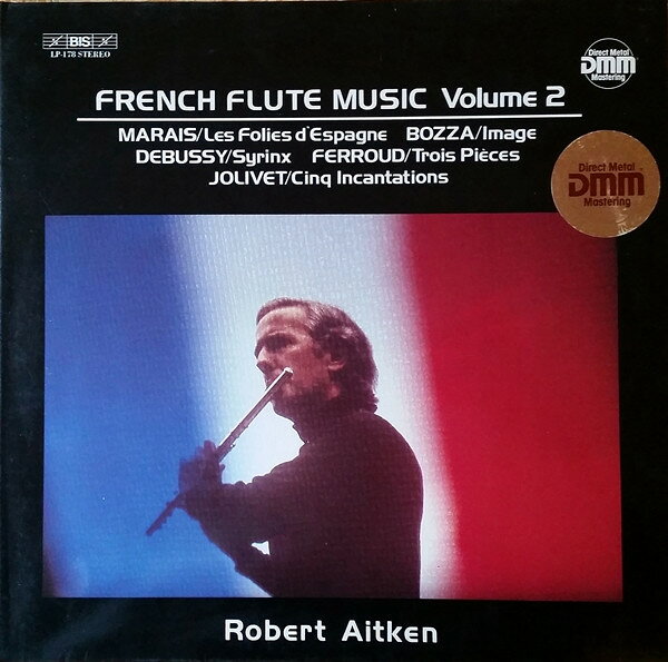 ・アーティスト Robert Aitken ・タイトル French Flute Music Volume 2 ・レーベル・型番 BIS LP178 ・フォーマット LPレコード ・コンディション(盤) 可 (VG) ・コンディション(ジャ...