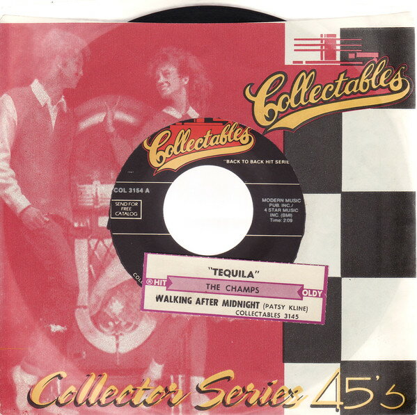 ・アーティスト Champs / Patsy Cline ・タイトル Tequila / Walkin' After Midnight ・レーベル・型番 Collectables COL3154 ・フォーマット 7インチレコード ・コンディ...