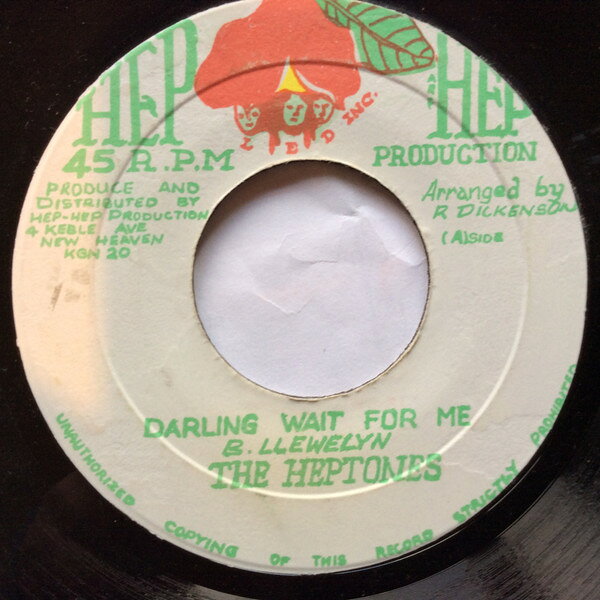 ・アーティスト Heptones ・タイトル Darling Wait For Me ・レーベル・型番 Hep Hep Production 6357 ・フォーマット 7インチレコード ・コンディション(盤) 良い (VG+) ・コンディシ...