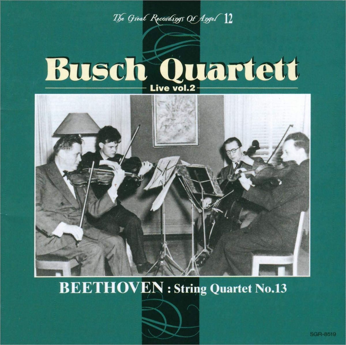 ・アーティスト Beethoven ベートーヴェン ・タイトル The Great Recordings Of German & Austrian String Quartets Vol.19 ・レーベル・型番 ・フォーマット CD ・コン...
