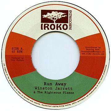 ・アーティスト Winston Jarrett & The Righteous Flames ・タイトル Run Away ・レーベル・型番 Iroko Records BB34 ・フォーマット 7インチレコード ・コンディション(盤) 非...