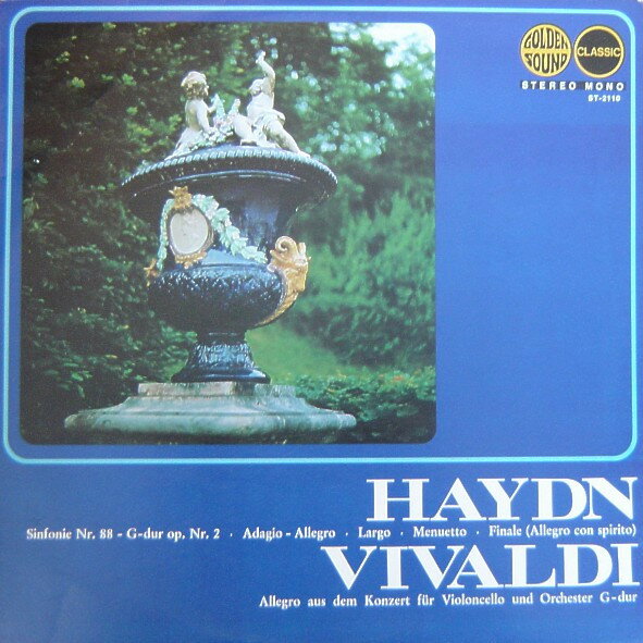 ・アーティスト Joseph Haydn , Antonio Vivaldi ・タイトル Sinfonie Nr. 88 - G-Dur Op. Nr. 2 - Adagio - Allegro - Largo - Menuetto - F...