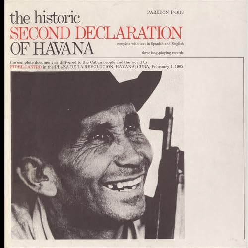 ・アーティスト Fidel Castro ・タイトル Historic Second Declaration Of Havana: Feb. 4, 1962 (P01013) (2CD-R) ・レーベル・型番 Paredon Records...