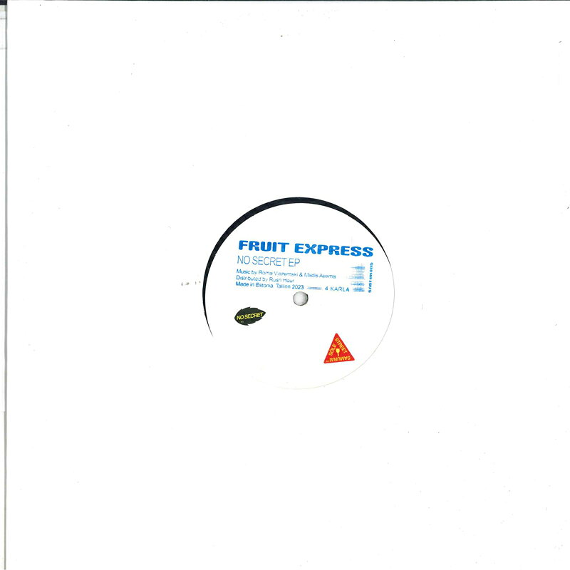 ・アーティスト Fruit Express ・タイトル No Secret EP ・レーベル・型番 Sad Fun SADFUN005 ・フォーマット 12インチレコード ・コンディション(盤) 新品 (M) ・コンディション(ジャケット)...
