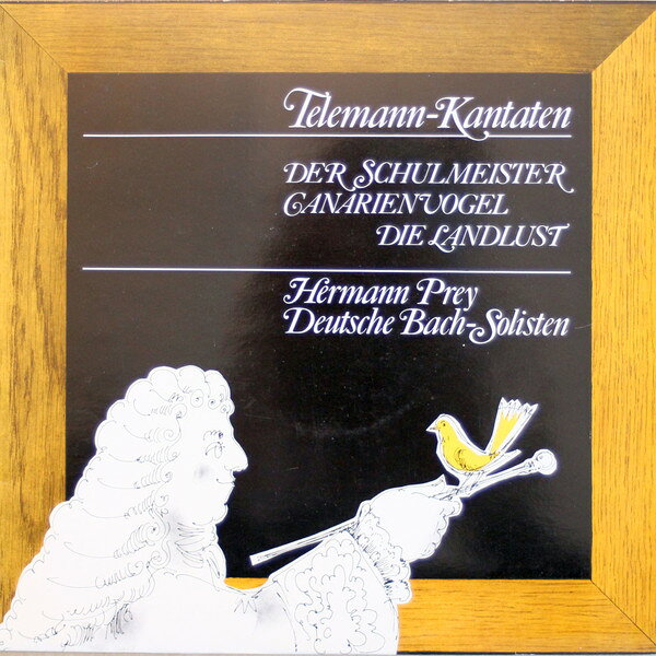 ・アーティスト Georg Philipp Telemann - Deutsche Bachsolisten , Hermann Prey ・タイトル Telemann Kantaten ・レーベル・型番 Fono-Ring SFGLP78...