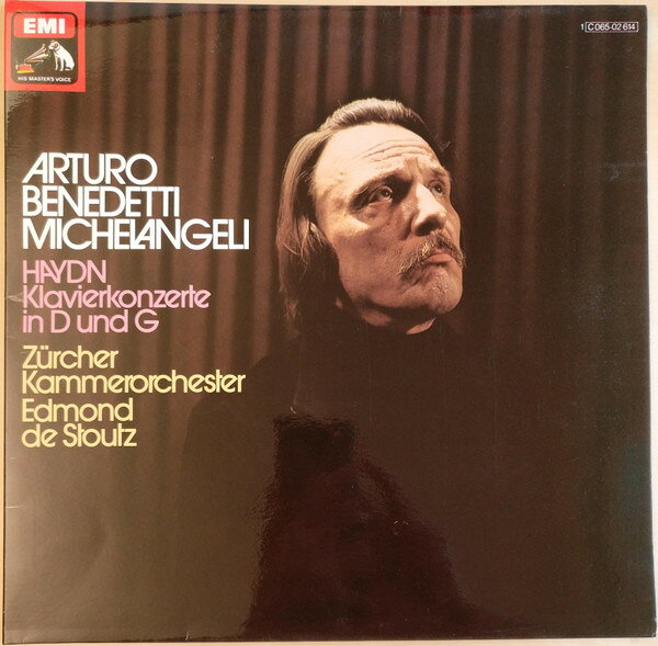 ・アーティスト Arturo Benedetti Michelangeli, Edmond de Stoutz, Zurcher Kammerorchester ・タイトル Haydn Konzert fur Klavier und Orc...