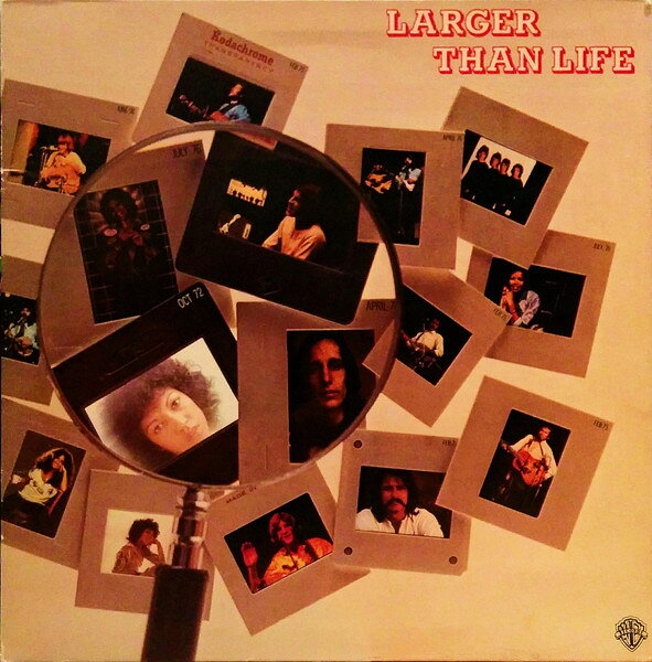 ・アーティスト Various ・タイトル Larger Than Life ・レーベル・型番 WARNER BROS K56283 ・フォーマット LPレコード ・コンディション(盤) 良い (VG+) ・コンディション(ジャケット) 良...