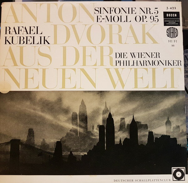 ・アーティスト Anton Dvo?ak, Wiener Philharmoniker, Rafael Kubelik ・タイトル Symphonie Nr. 5 E- Moll Op.95 ≫aus Der Neuen Welt≪ ・レー...