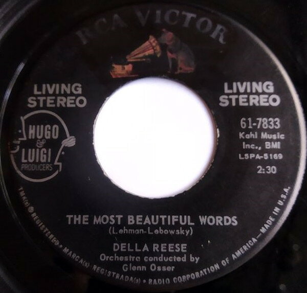 ・アーティスト Della Reese ・タイトル The Most Beautiful Words ・レーベル・型番 RCA 617833 ・フォーマット 7インチレコード ・コンディション(盤) 良い (VG+) ・コンディション(ジャ...