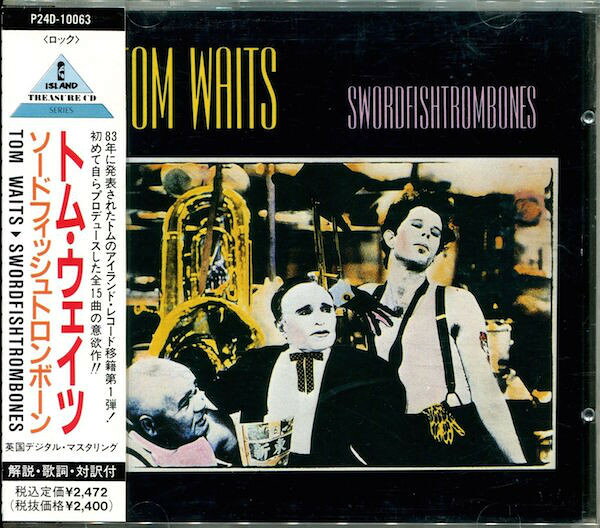 ・アーティスト Tom Waits ・タイトル Swordfishtrombones ・レーベル・型番 Island Records P24D10063 ・フォーマット CD ・コンディション(盤) 良い (VG+) ・コンディション(ジャ...