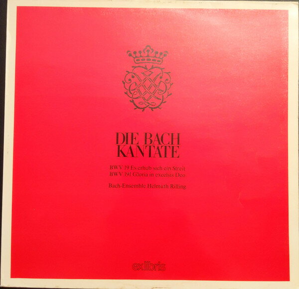 ・アーティスト Johann Sebastian Bach , Bach-Ensemble , Helmuth Rilling ・タイトル Die Bach Kantate - BWV 19 Es Erhub Sich Ein Streit...