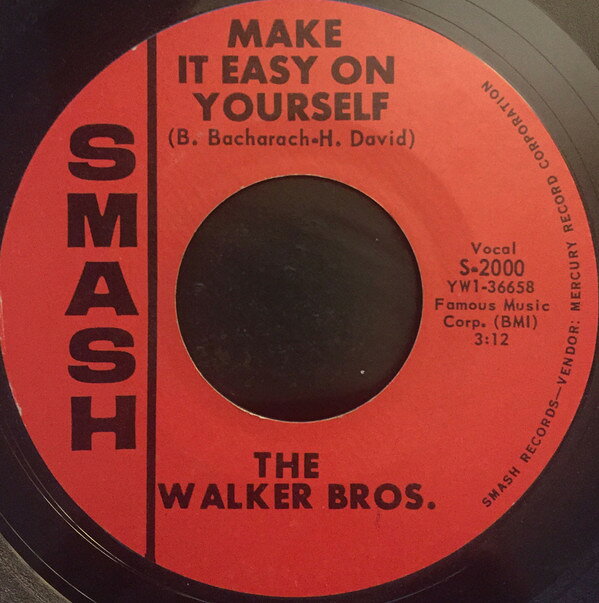 ・アーティスト Walker Brothers ・タイトル Make It Easy On Yourself ・レーベル・型番 Smash Records S2000 ・フォーマット 7インチレコード ・コンディション(盤) 良い (VG+...