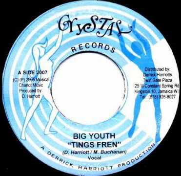 ・アーティスト Big Youth ・タイトル Tings Fren ・レーベル・型番 Crystal Records (3) NONE ・フォーマット 7インチレコード ・コンディション(盤) 良い (VG+) ・コンディション(ジャケッ...