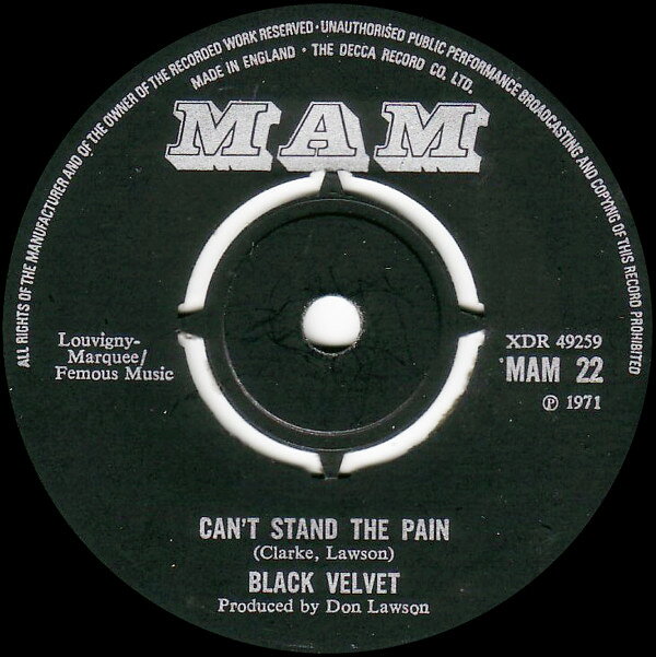 ・アーティスト Black Velvet ・タイトル See What You Get Out A Me ・レーベル・型番 MAM MAN22 ・フォーマット 7インチレコード ・コンディション(盤) 良い (VG+) ・コンディション(ジ...