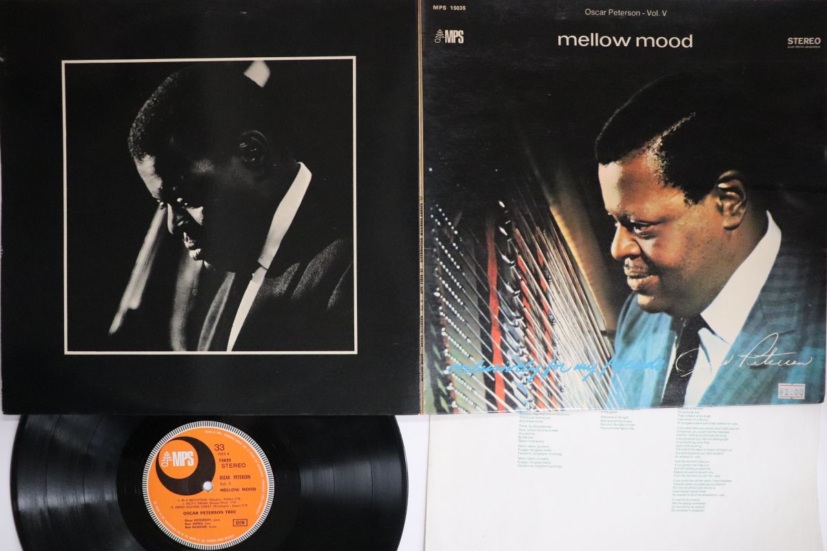 ・アーティスト Oscar Peterson ・タイトル Mellow Mood ・レーベル・型番 MPS MPS15035 ・フォーマット LPレコード ・コンディション(盤) 良い (VG+) ・コンディション(ジャケット) 良い (V...