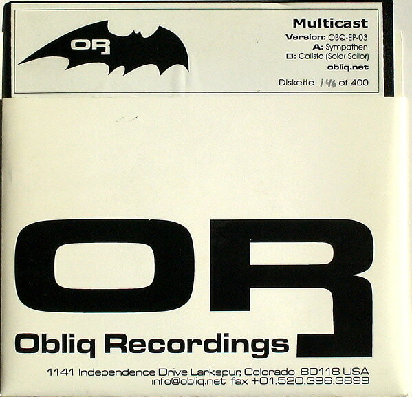 ・アーティスト Multicast ・タイトル Sympathen / Calisto (Solar Sailor) ・レーベル・型番 OBLIQ OBQEP03 ・フォーマット 7インチレコード ・コンディション(盤) 良い (VG+) ...
