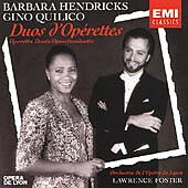 ・アーティスト Barbara Hendricks - Gino Quilico, Orchestre De L'Op?ra De Lyon, Lawrence Foster ・タイトル Duos D'Op?rettes ・レーベル・型番 ...
