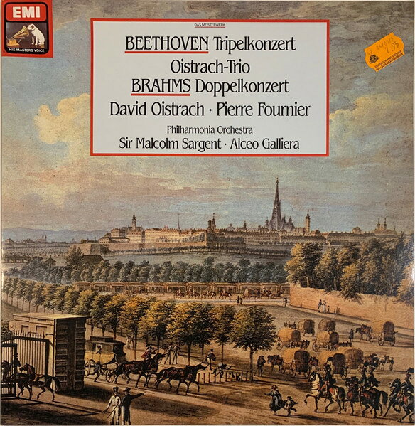 ・アーティスト Ludwig Van Beethoven / Johannes Brahms - David Oistrakh Trio / David Oistrach ? Pierre Fournier, Philharmonia Or...