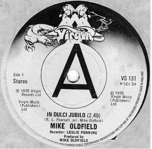 ・アーティスト Mike Oldfield ・タイトル In Dulci Jubilo / On Horseback ・レーベル・型番 Virgin VS131 ・フォーマット 7インチレコード ・コンディション(盤) 良い (VG+) ・...