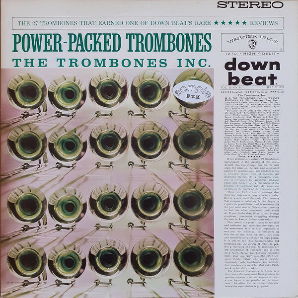 ・アーティスト Various ・タイトル Trombones Inc ・レーベル・型番 WARNER BROS P7540W ・フォーマット LPレコード ・コンディション(盤) 非常に良い(EX) ・コンディション(ジャケット) 良い ...