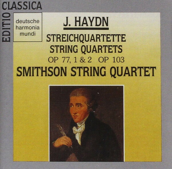 ・アーティスト Haydn / Smipson String Quartet ・タイトル String Quartets ・レーベル・型番 Deutsche Harmonia Mundi 771062RG ・フォーマット CD ・コンディシ...