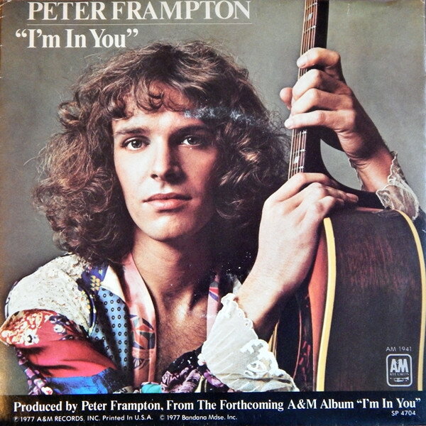 ・アーティスト Peter Frampton ・タイトル I'm In You ・レーベル・型番 A&M Records AM1941 ・フォーマット 7インチレコード ・コンディション(盤) 良い (VG+) ・コンディション(ジャケット...