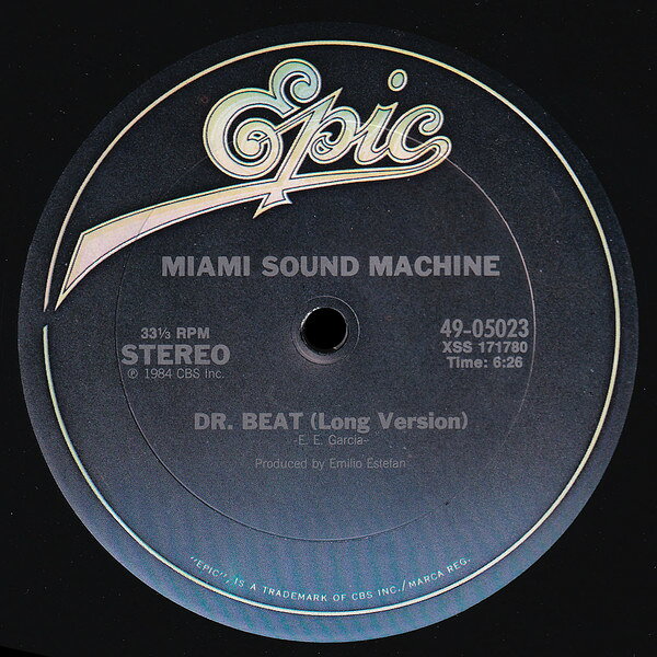 ・アーティスト Miami Sound Machine ・タイトル Dr. Beat ・レーベル・型番 Epic 4905023 ・フォーマット 12インチレコード ・コンディション(盤) 非常に良い(EX) ・コンディション(ジャケット)...