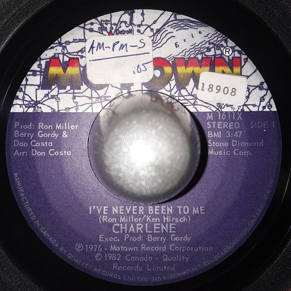 ・アーティスト Charlene ・タイトル I've Never Been To Me ・レーベル・型番 Motown M1611X ・フォーマット 7インチレコード ・コンディション(盤) 良い (VG+) ・コンディション(ジャケット...