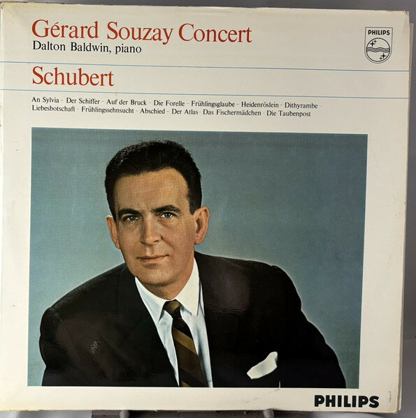 ・アーティスト G?rard Souzay , Franz Schubert , Dalton Baldwin ・タイトル G?rard Souzay Concert ・レーベル・型番 Philips 02407 ・フォーマット LPレコー...