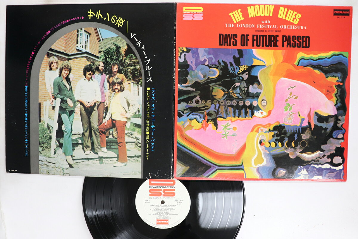 ・アーティスト Moody Blues ・タイトル Days Of Future Passed ・レーベル・型番 DERAM DL114 ・フォーマット LPレコード ・コンディション(盤) 非常に良い(EX) ・コンディション(ジャケット...