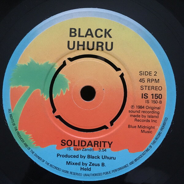 ・アーティスト Black Uhuru ・タイトル What Is Life? ・レーベル・型番 Island Records IS150 ・フォーマット 7インチレコード ・コンディション(盤) 良い (VG+) ・コンディション(ジャケ...