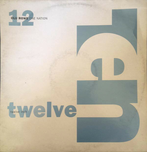 ・アーティスト Olu Rowe ・タイトル One Nation ・レーベル・型番 10 Records TENX323,613647 ・フォーマット 12インチレコード ・コンディション(盤) 良い (VG+) ・コンディション(ジャケ...