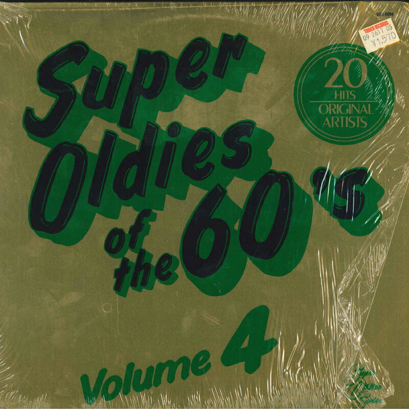 ・アーティスト Various ・タイトル Super Oldies Of The 60's, Volume 4 ・レーベル・型番 Audiofidelity SOS6004 ・フォーマット LPレコード ・コンディション(盤) 非常に良い...
