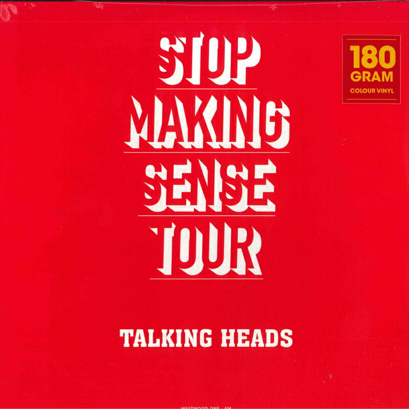 ・アーティスト Talking Heads ・タイトル Stop Making Sense Tour (Red Vinyl) ・レーベル・型番 DOL DOR2093H ・フォーマット LPレコード ・コンディション(盤) 新品 (M) ・...