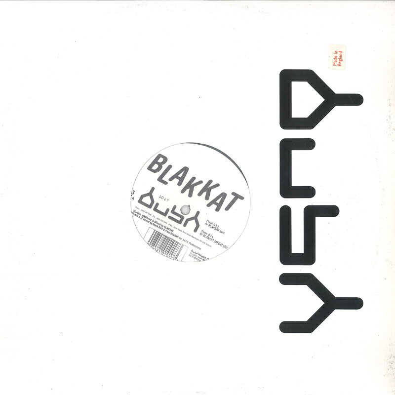 ・アーティスト Blakkat ・タイトル Blakkat ・レーベル・型番 BUSH 1017 ・フォーマット 12インチレコード ・コンディション(盤) 良い (VG+) ・コンディション(ジャケット) ・コンディション(帯) オビなし...