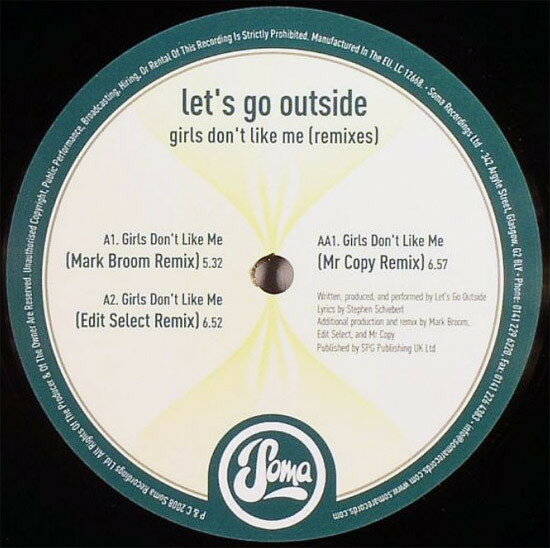 ・アーティスト Let's Go Outside ・タイトル I'll Lick Your Spine (Remixes) ・レーベル・型番 Soma Quality Recordings SOMA234 ・フォーマット 12インチレコード...